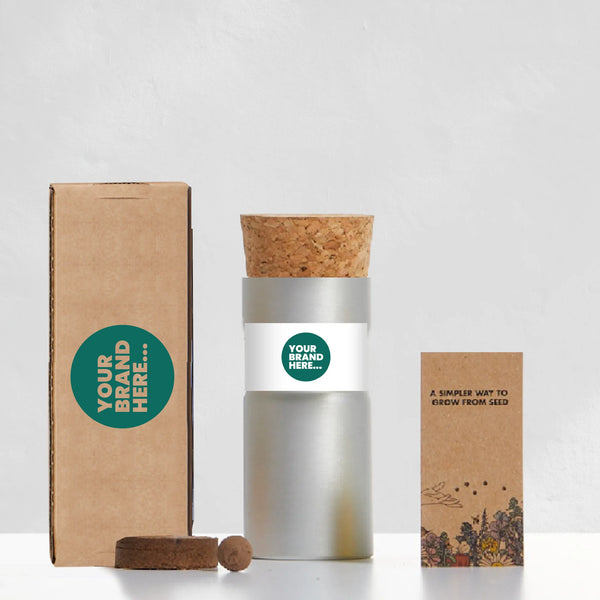 Desktop Garden Boxed - Silver – pod-sustainable-goods